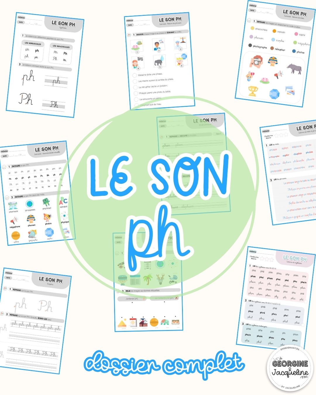 Le son PH - dossier d'apprentissage du code – Georgine & Jacqueline