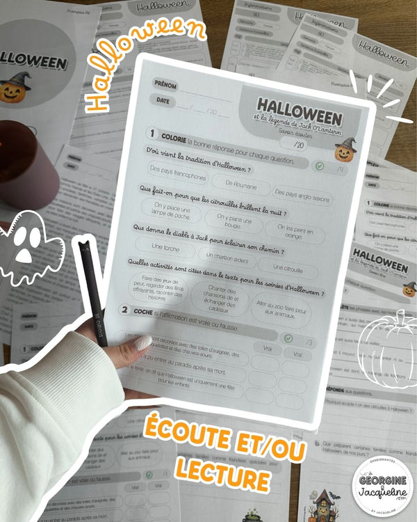 Savoir écouter – Halloween et la légende de Jack O’Lantern – Georgine ...