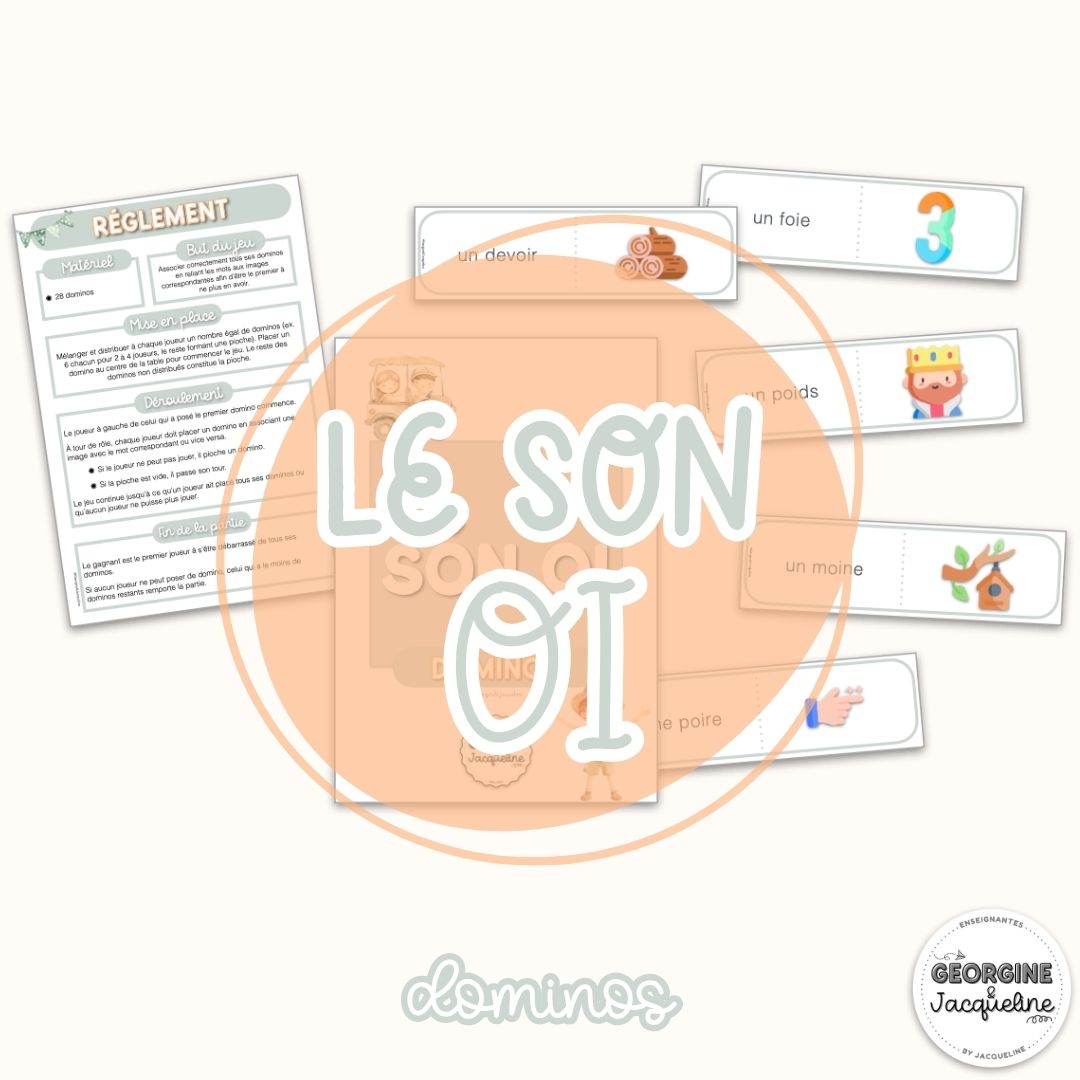 Le son OI - dominos (atelier) – Georgine & Jacqueline