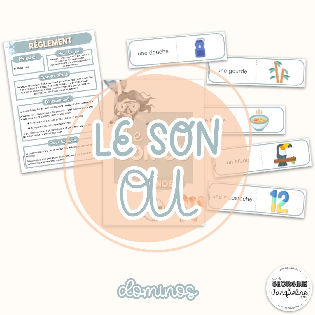 Le son OU - dominos (atelier) – Georgine & Jacqueline