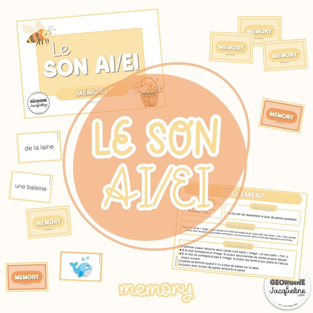 Le son AI/EI - memory (atelier) – Georgine & Jacqueline